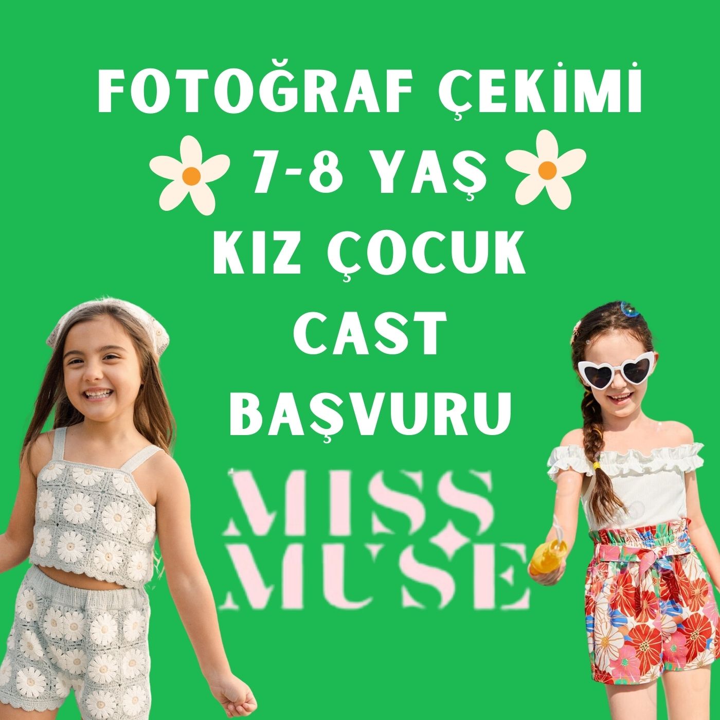 Layla Şirin - Miss Muse 7-8 Yaş Kız Cast